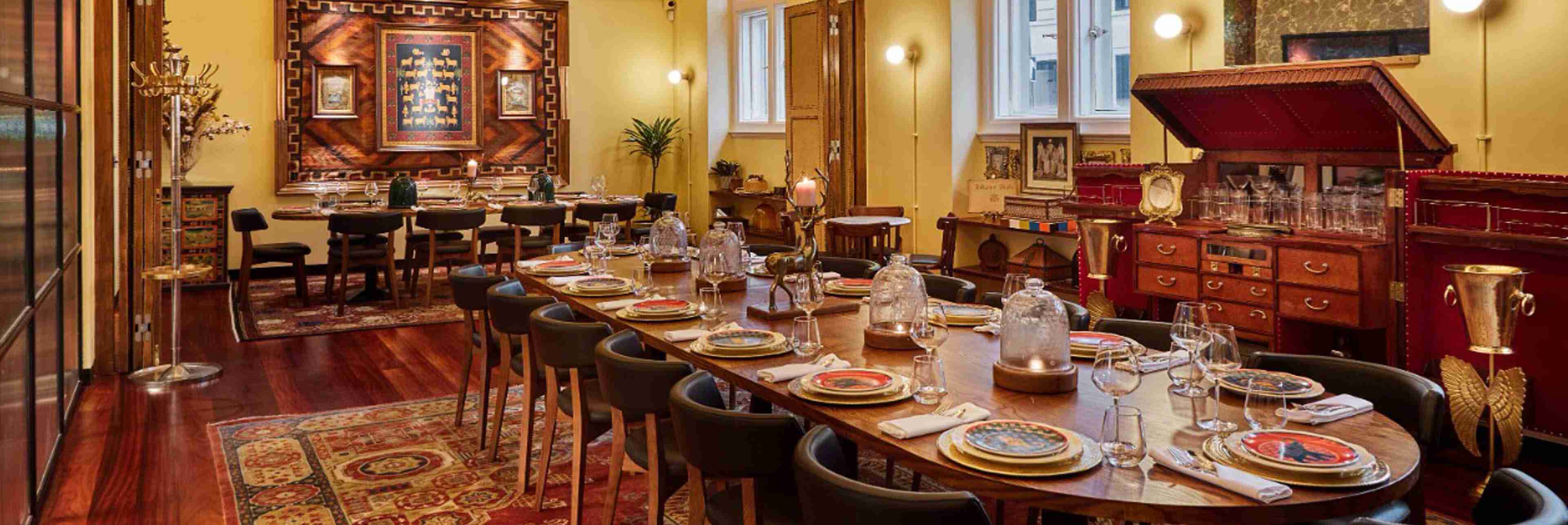 Private Dining Rooms | Colonel Saab